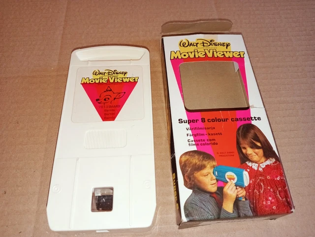 METTOY WALT DISNEY Movie Viewer Cassette(#7613 Bambi) 1970S & Box £8.50 ...