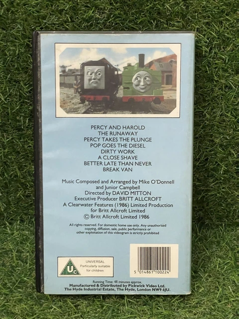 PERCY AND HAROLD - Thomas The Tank Engine & Friends - Vhs Video ...