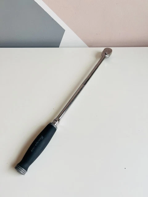 *NEW* SNAP ON 3/8" Dual 80® Technology Soft Grip Extra-Long Ratchet ...