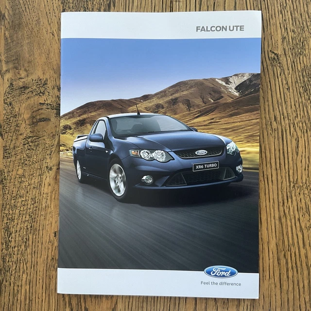 2011 FORD FALCON Ute Xr6 Turbo Ssb R6 Australia Brochure EUR 15,27 ...