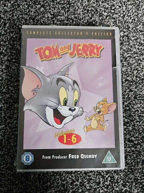 TOM & JERRY Complete Collectors Edition Volume 1-6 Dvd Boxset Brand New ...