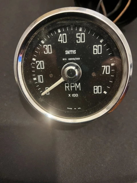 CLASSIC MINI COOPER S Smiths Square Number Rev Counter RV1 1000/00 Made ...