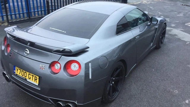 NISSAN SKYLINE R35 Gtr Gt-R Factory Oem Rear Spoiler Cba Dba Eba Jdm ...