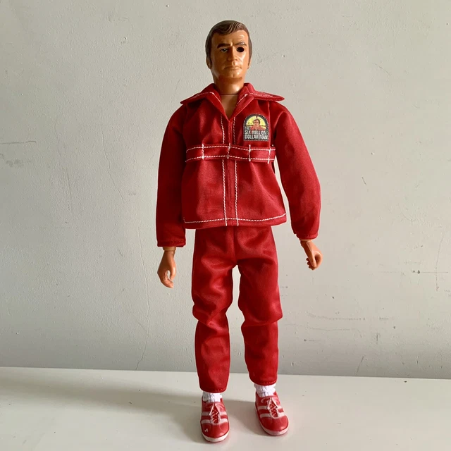 Six Million Dollar Man New Replacement Red Tracksuit Outfit And Socks