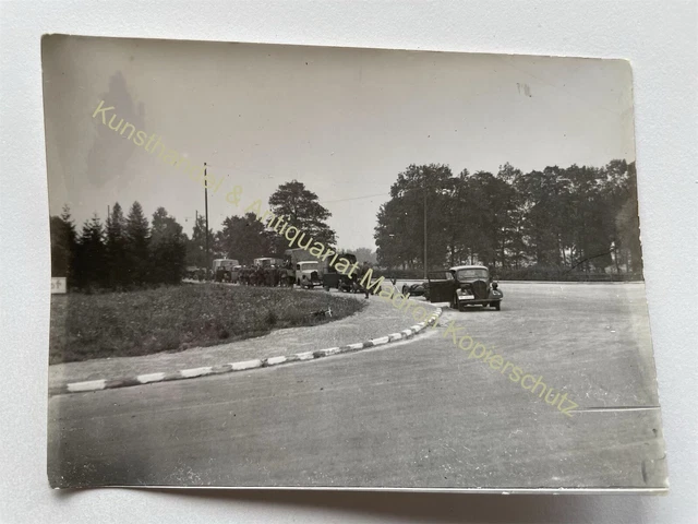 ORIG. FOTO WW2 WK2 WH Wehrmacht Krieg 1939 Auto LKW Autobahn Oldtimer ...