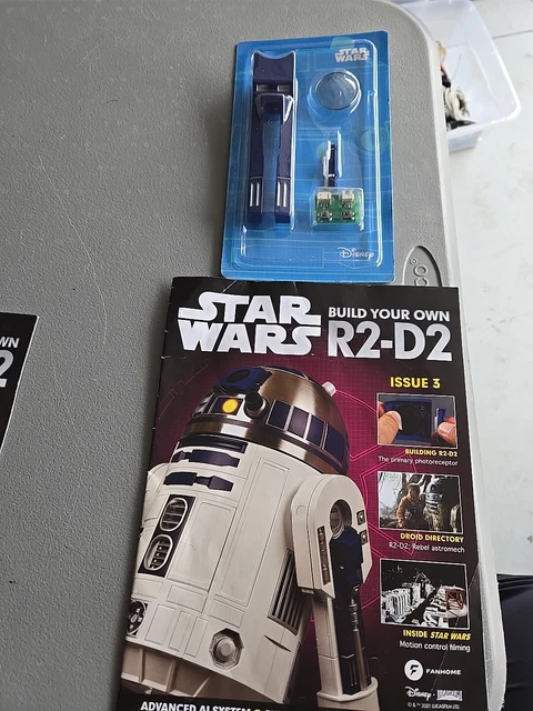 1:2 SCALE DEAGOSTINI Star Wars Build Your Own R2-D2 Issue 3 Complete ...