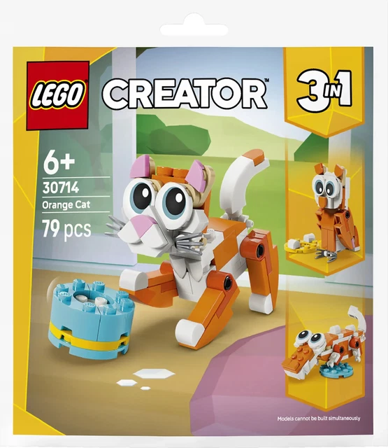 LEGO CREATOR 3 w 1 Rudy kot 30714 LEGO £4.44 - PicClick UK