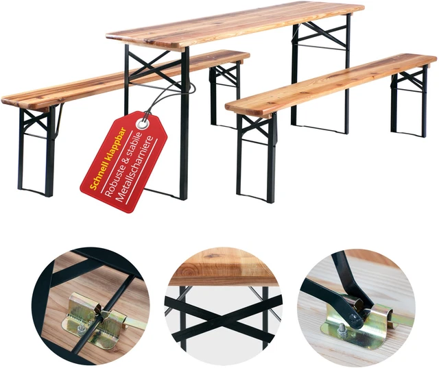 Bierzeltgarnitur Ersatzteile Holz
