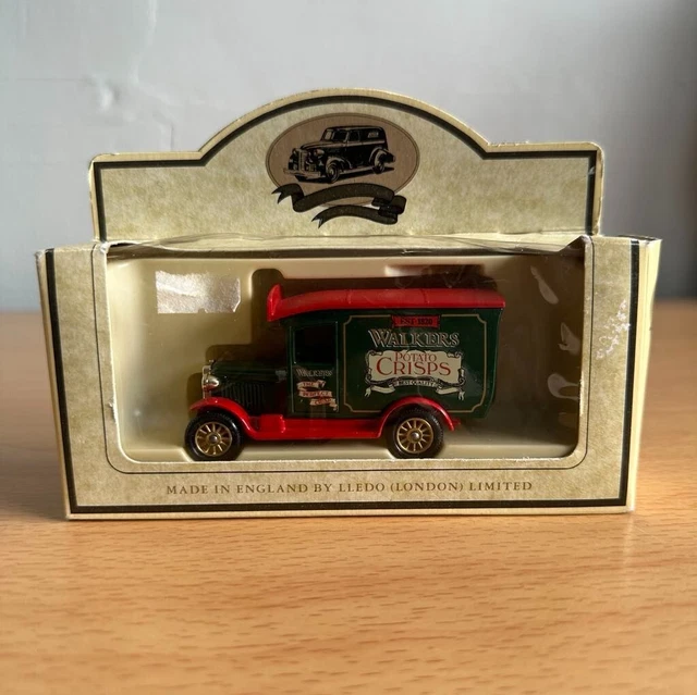 LLEDO (LONDON) LIMITED Walkers Potato Crisps Van Die Cast Metal Replica ...