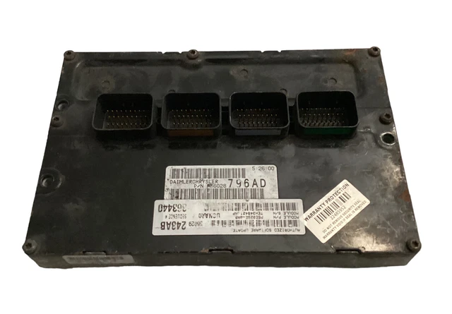 04 DODGE RAM 1500 2500 PCM ECM Computer Powertrain Control Module ...