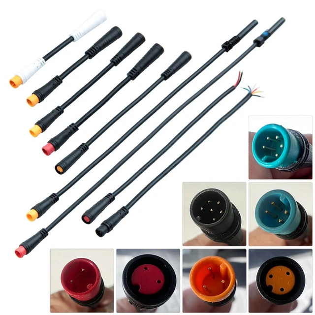 E-BIKE DISPLAY CONNECTOR 3 Pin Cable Waterproof Connector Brake ...