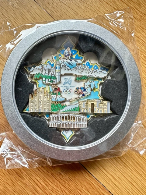 2026 FAZZINO OLIMPIADI Pin Badge Milano Cortina Limited edition spilla ...