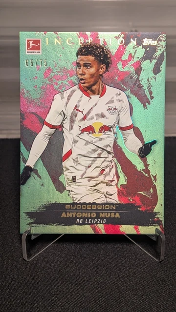 TOPPS INCEPTION BUNDESLIGA 2025 - Antonio Nusa - Numbered/75 - RB ...