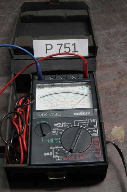 METRIX MX430 MULTIMETER # P751 EUR 45,00 - PicClick FR