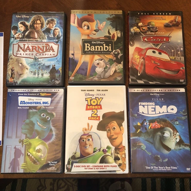 LOT DE DVD Disney Bambi, Nemo, Monsters Inc EUR 9,18 - PicClick FR