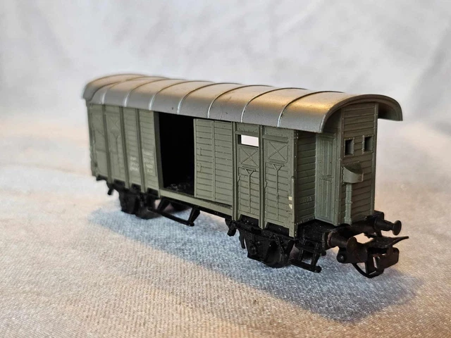 MÄRKLIN H0 ++ 4605 ged. Güterwagen mit Bhs grüngrau SBB ohne OVP EUR 7,11 - PicClick DE