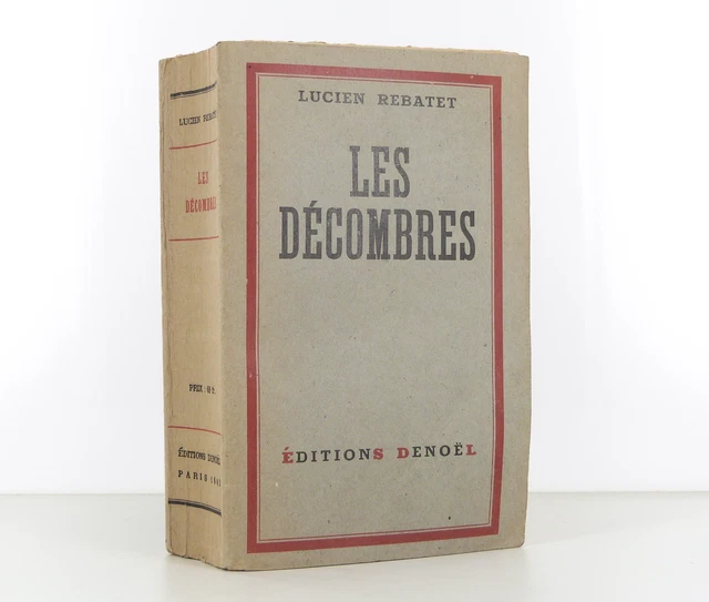 REBATET (LUCIEN) - Les décombres - 1942 - Edition Originale EUR 83,70 ...