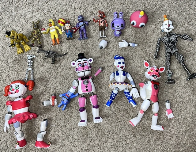 ENNARD FUNTIME FREDDY Foxy Ballora Five Nights at Freddys Figure Lot ...