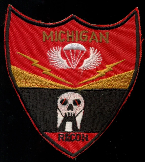 US ARMY 5TH Special Forces Group MACV-SOG RT Michigan RECON TEAM Patch ...