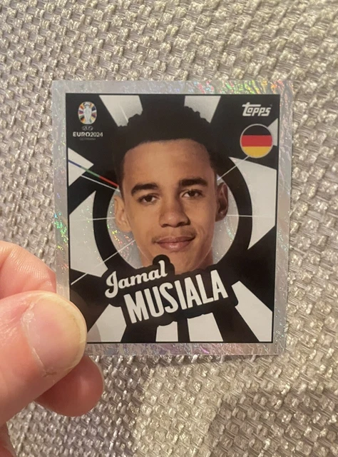 TOPPS EURO 2024 Player To Watch PTW Jamal Musiala Germany Holo Foil ...