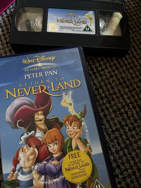 VINTAGE DISNEYS PETER Pan return to never land VHS video £21.52 ...