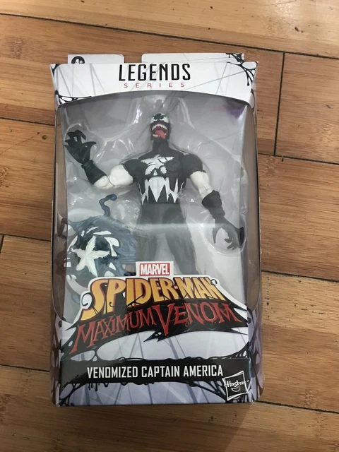 HASBRO MARVEL LEGENDS Spider-Man Maximum Venom Venomized Captain ...