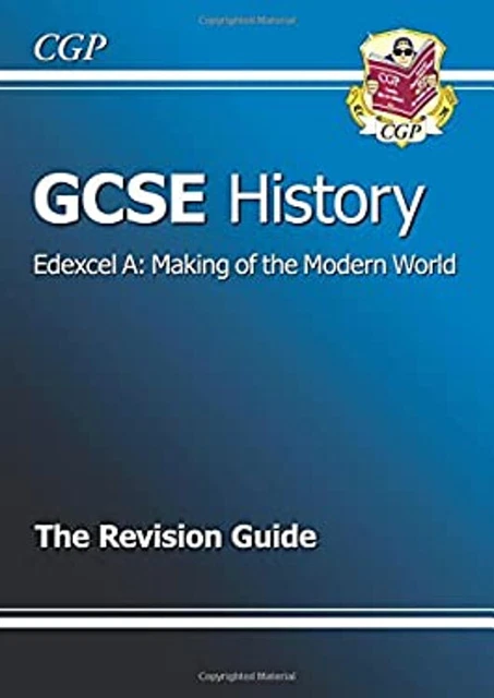 GCSE HISTORY EDEXCEL A Faire De Moderne Monde Revision Guide EUR 5,67 ...