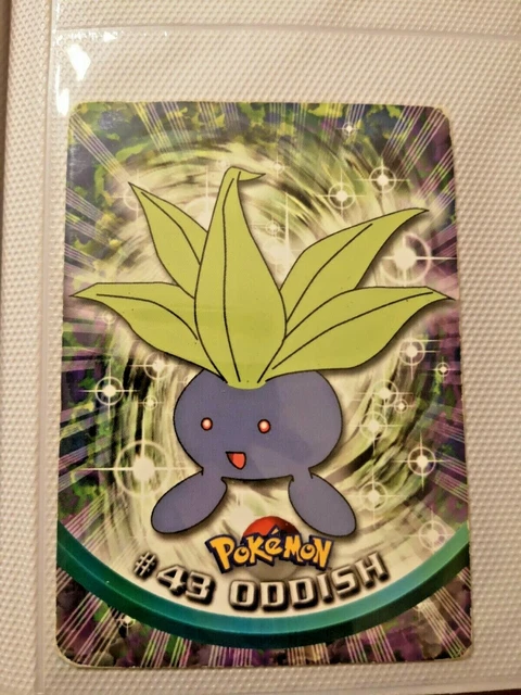#43 ODDISH - Card POKEMON TV Animation Edition Topps Nintendo ITA EUR 2 ...