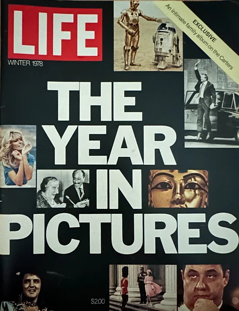 LIFE MAGAZINE (1978): The Year in Pictures - Elvis' Death, Star Wars ...