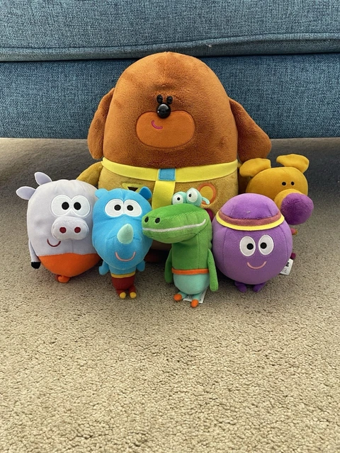 HEY DUGGEE TALKING Plush Bundle Full Set Of Squirrels, Stick &Duggee ...