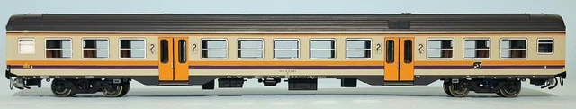 VITRAINS 3451 HO Scale FS 2nd Class Carriage MDVC Logo Inclined Ep. IV ...
