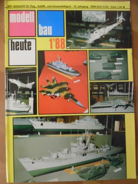 MODELLBAU HEUTE 1- 1988 Schwerlastfahrzeug MAZ-534 Tupolew Tu-22 SK 87 ...