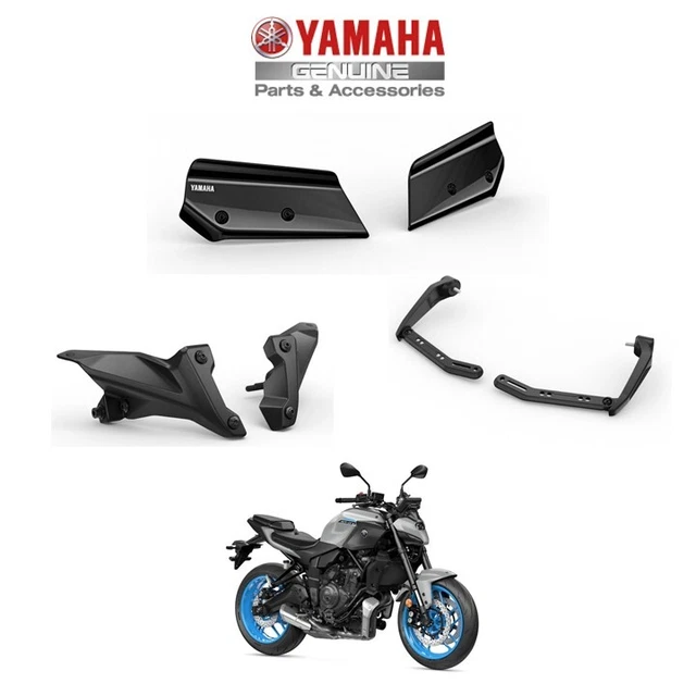 YAMAHA MT-07 2025 Onwards Knuckle Deflector Protector Guard Full Kit £ ...