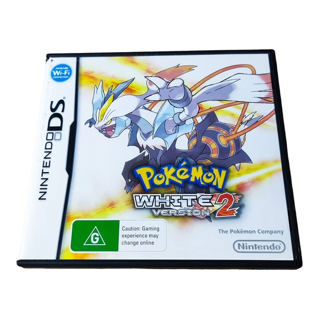 CASE & BOOKLET for Pokémon White Version 2 - Nintendo DS $58.49 ...
