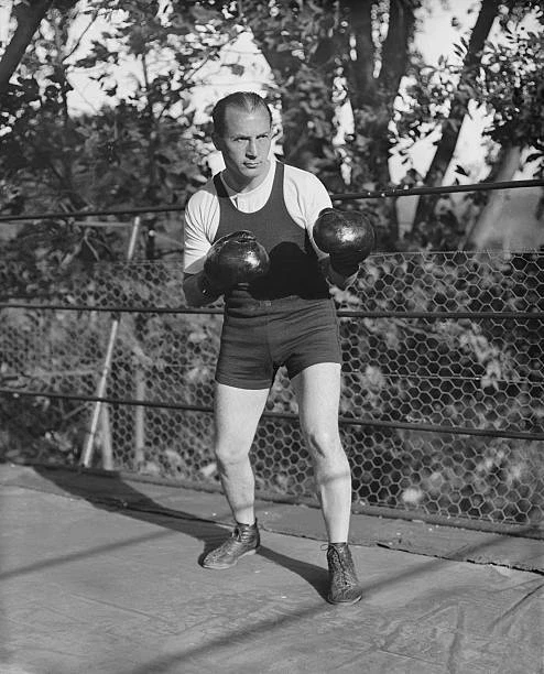 BENNY LEONARD POSING In Boxing Stance 1932 Old Boxing Photo EUR 6,60 ...