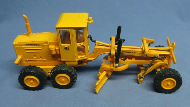 RARE VINTAGE DIAPET/YONEZAWA Toys - Komatsu GD605A Motor Grader T-74 ...