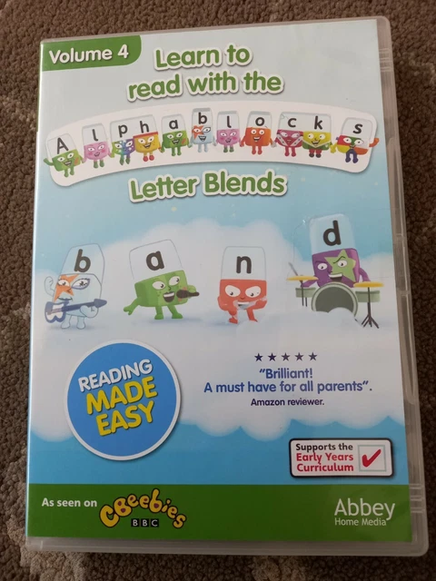 ALPHABLOCKS VOLUME 4 Letter Blends Dvd Kids Cbeebies EUR 23,08 ...