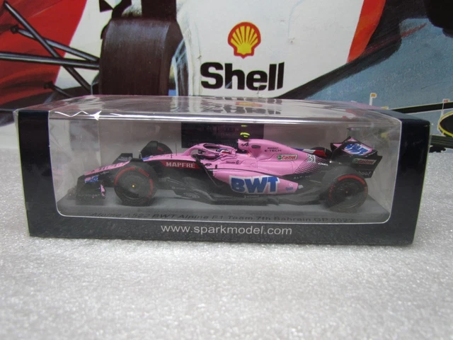 MODELLI SPARK/F1 2022 ALPINE A522 - ESTAB OCCON - scala 1/43 modellino ...