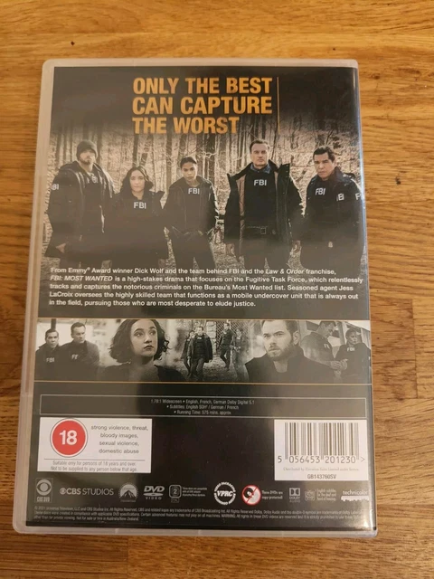 DVD - FBI Complete First Season Boxset TV Series 1st DVD PAL UK R2 £14. ...