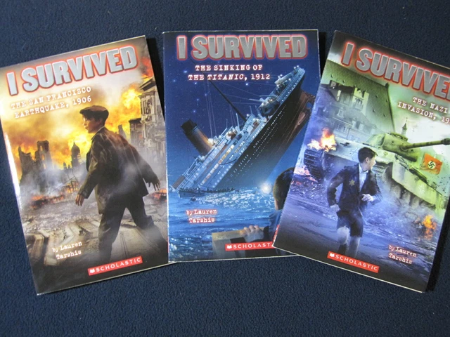 I SURVIVED - Titanic, San Francisco Fire, Nazi Invasion 1944 $17.98 ...