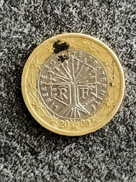 PIÈCE RARE DE 1 euro FRANCE 2000 EUR 100,00 - PicClick FR