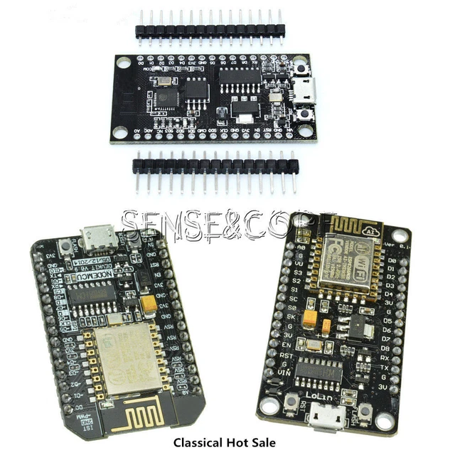 WEMOS D1 MINI USB NodeMcu Lua V3 CH340G ESP8266 Wireless Internet ...