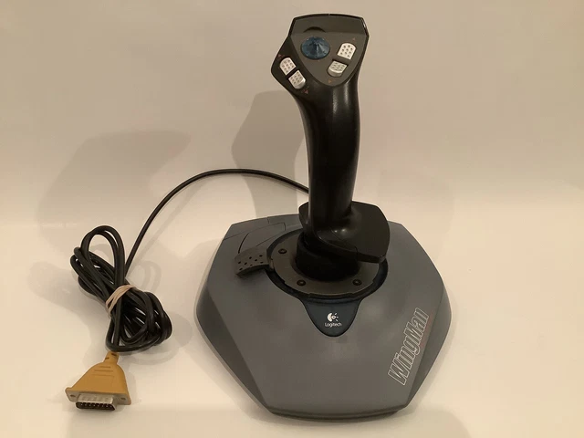 LOGITECH WINGMAN EXTREME Digital 3D Pc Joystick Model J-Za10 - Works ...
