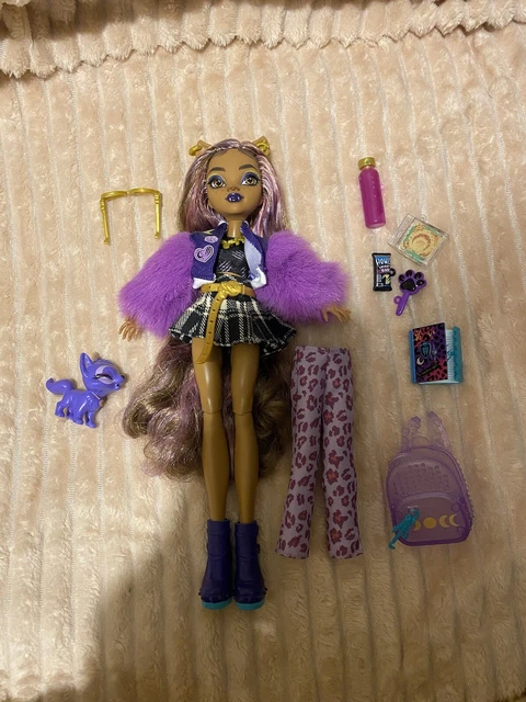 MONSTER HIGH CLAWDEEN Wolf Doll G3 Core Refresh £20.00 - PicClick UK