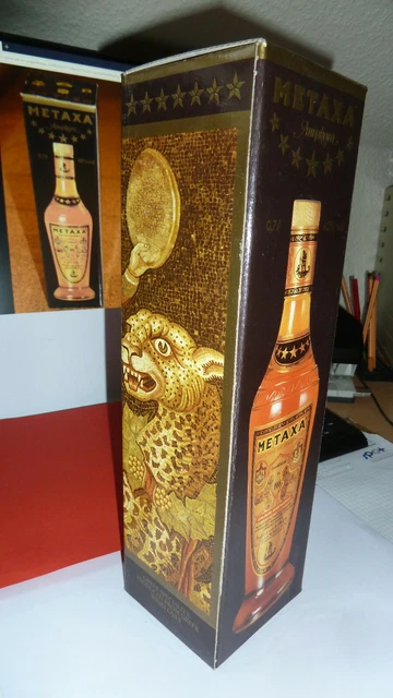 METAXA AMPHORE 7 Sterne (50 Jahre alt?), im Originalkarton: 40 % Vol ...