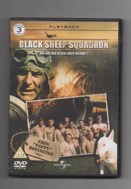 BLACK SHEEP SQUADRON )aka Baa Baa Black Sheep) ~Volume 1~ *DVD Boxset ...