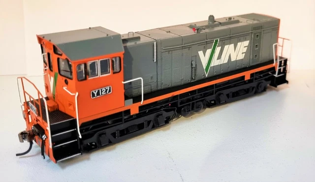 AUSTRAINS Y CLASS HO locomotive Y127 Vline. $215.00 - PicClick AU