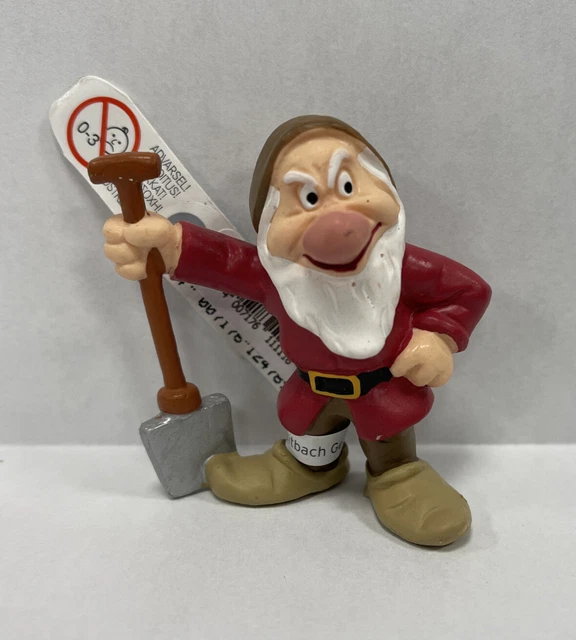DWARF GRUMPY SNOW White Disney Bullyland 12478 Mini Figurine Toy Cake ...