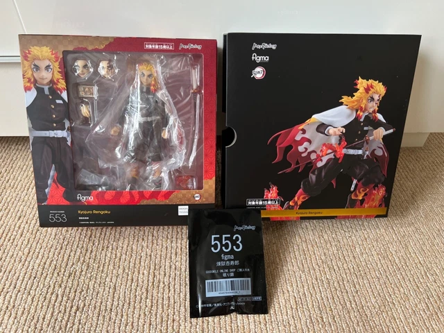MAX FACTORY FIGMA 553 Demon Slayer Kyojuro Rengoku + Bonus Sleeping ...