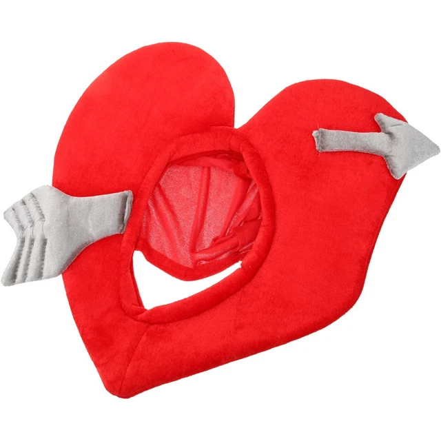DAY HEART SHAPED Hat Party Headdress Photo Prop Costume Accessory $24. ...